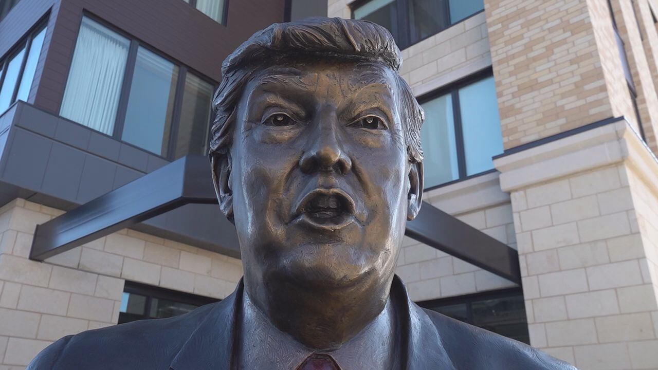 Trump statue installed on Rapid City’s City of Presidents trail