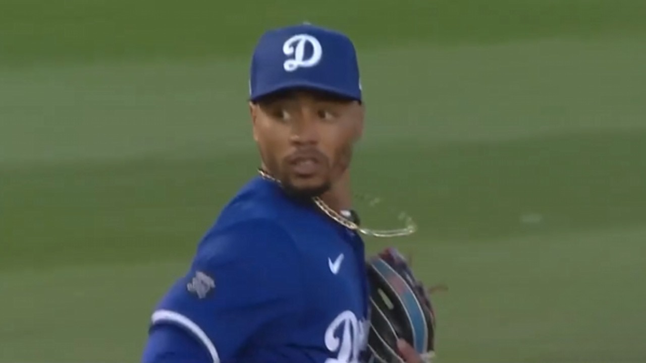Mookie Betts just made one of the worst infield throws you'll ever see