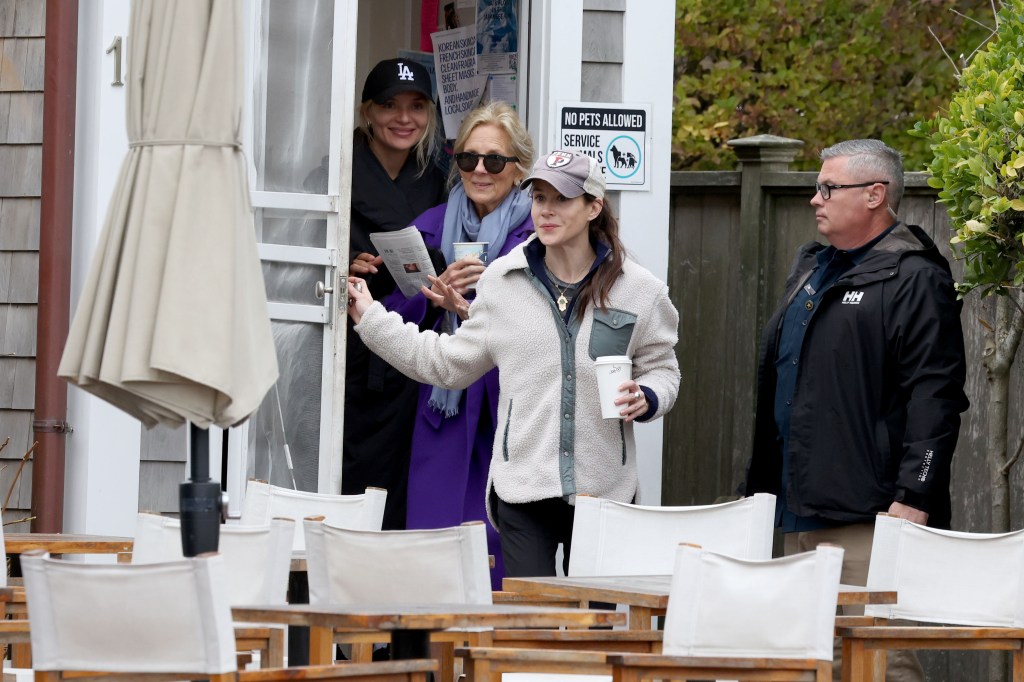 Jill, Ashley and Melissa Biden spotted en route to swanky pre ...