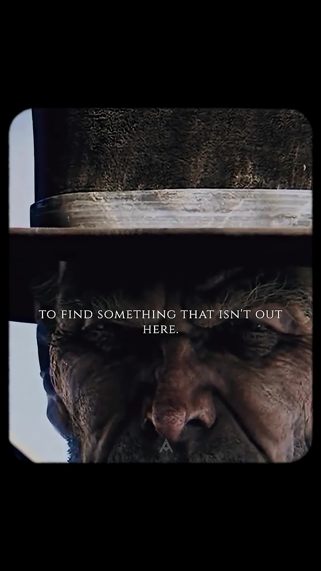 No man can walk out on his own story