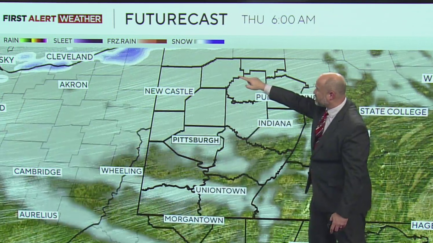 KDKA-TV Evening Forecast (11/25)
