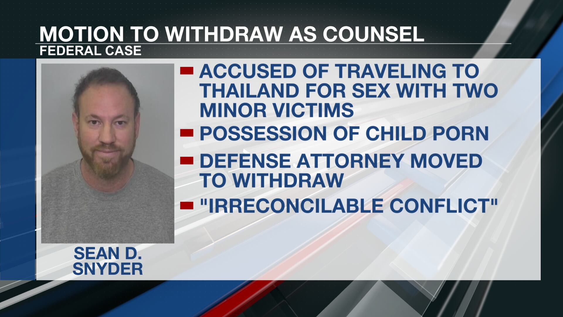 Attorney files to withdraw from case of North Dakota man accused of ...
