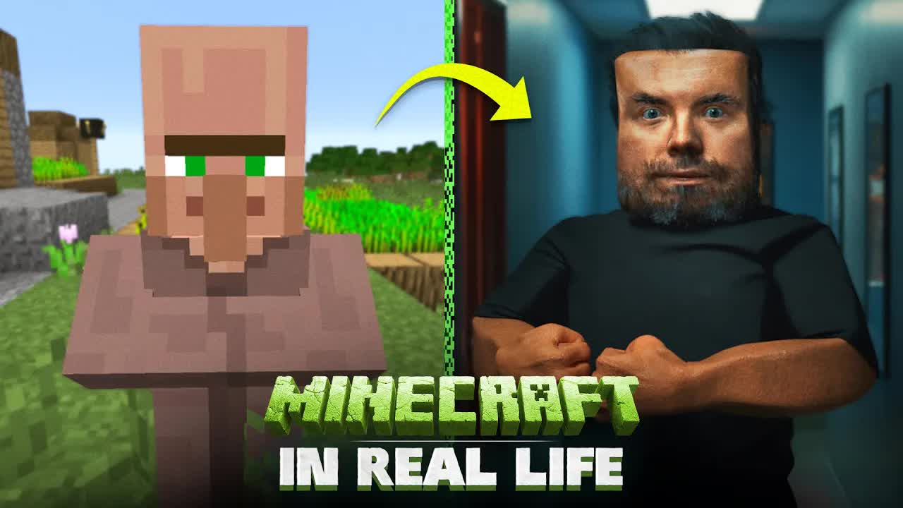 What Would Minecraft Villagers Look Like in REAL LIFE? | Blender Tutorial