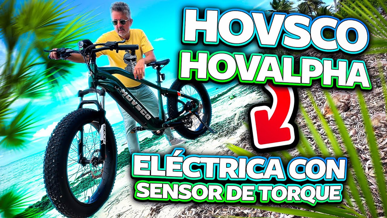 Hovsco HovAlpha 26 • Bicicleta eléctrica con sensor de TORQUE
