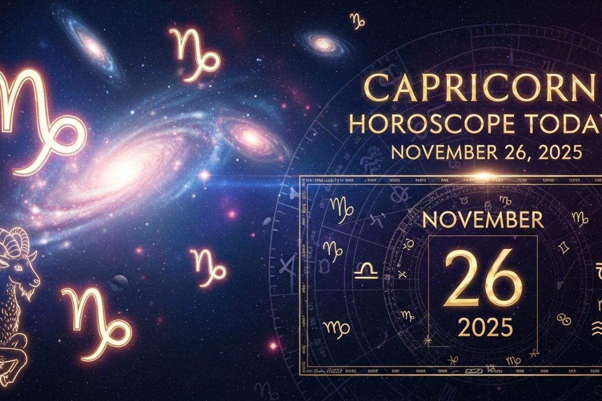 Capricorn Horoscope Today, November 26, 2025