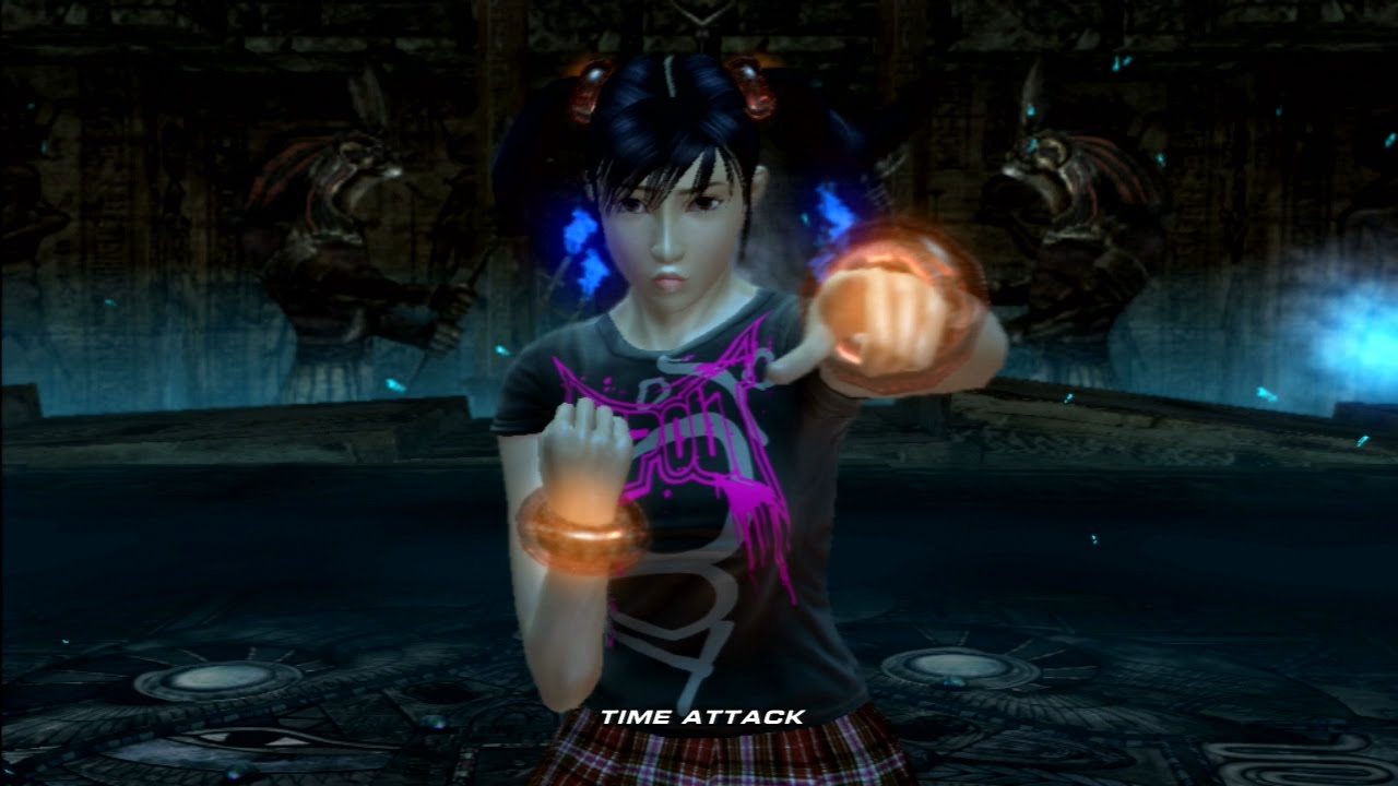 Tekken 6 time attack run - Ling Xiaoyu