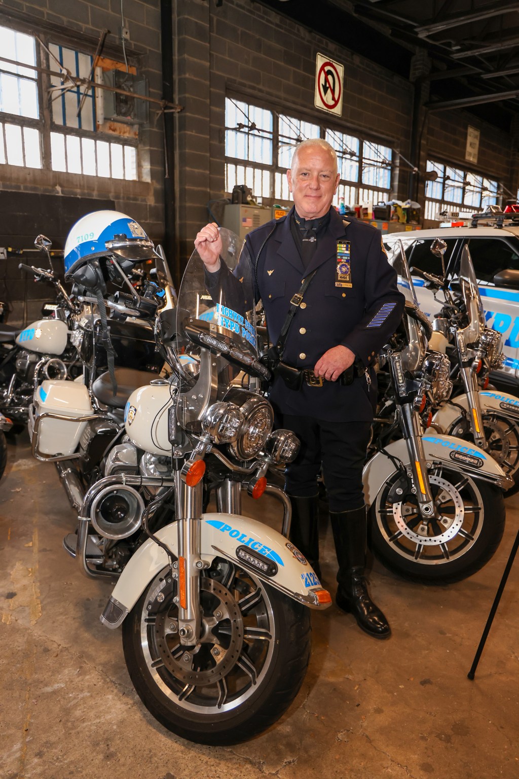 NYPD’s senior active uniformed member retiring from elite highway unit ...