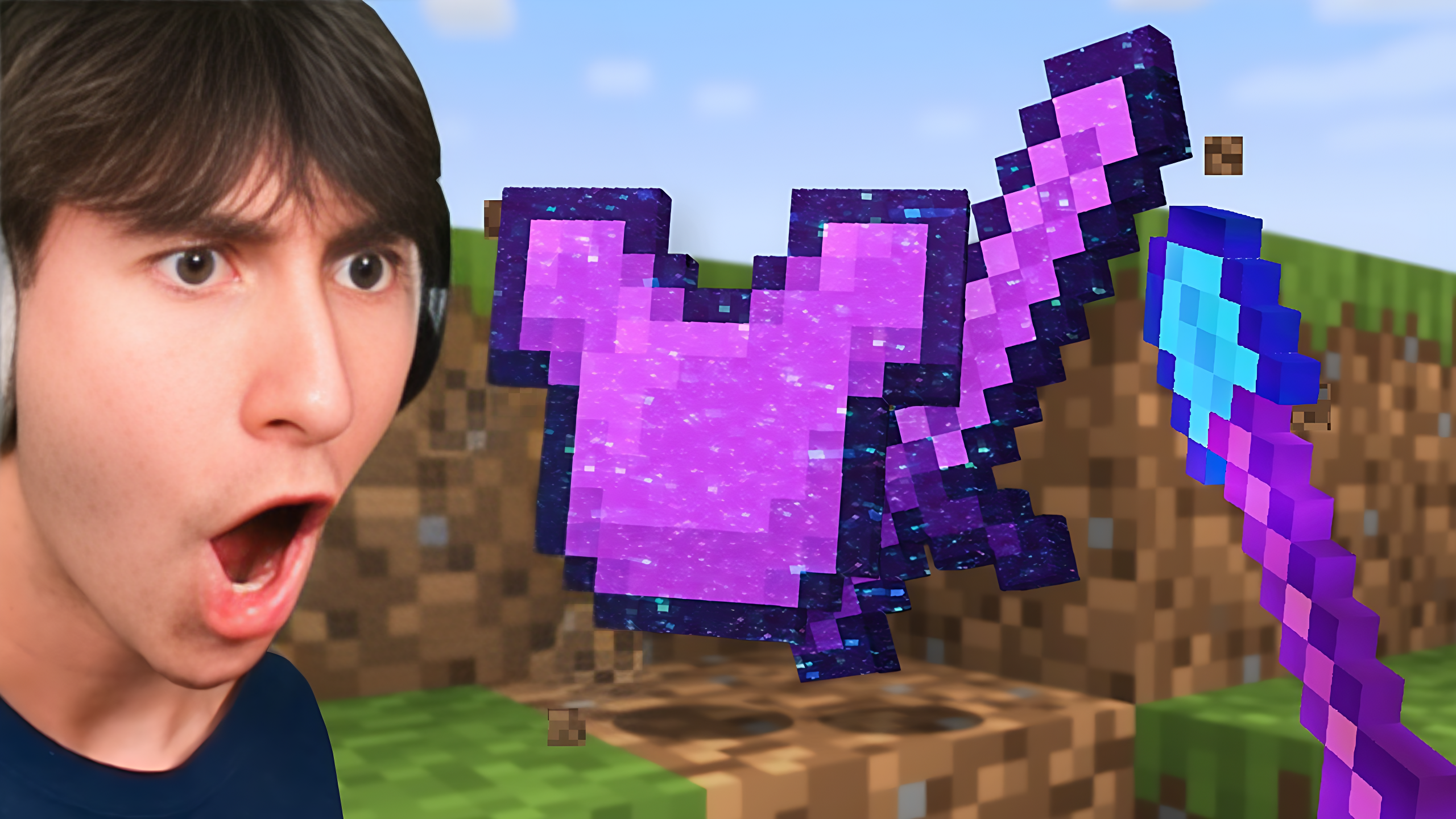 Minecraft, But Every Drop is Immortal