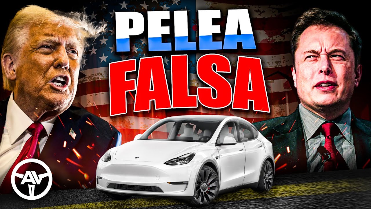 ¿Elon traiciona a Trump? ¡Pelea falsa! Show para salvar a TESLA, la ...