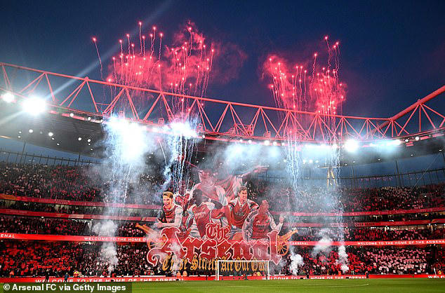 The story behind Arsenal's iconic north London derby tifo