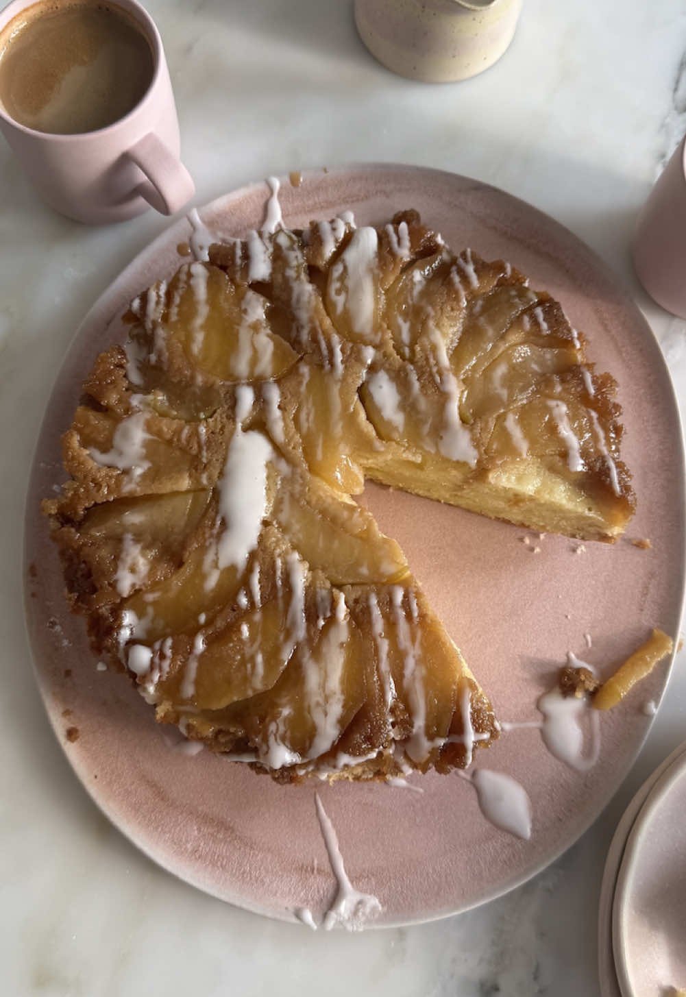 vanilla butterscotch upside down cake