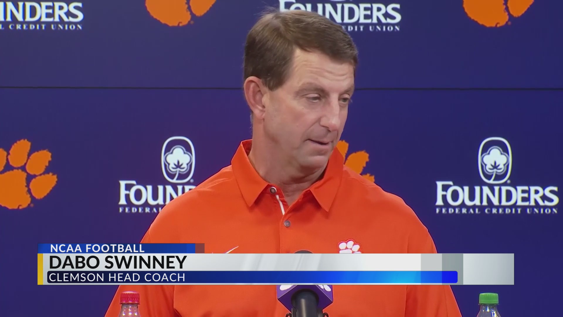 Dabo Swinney and the Clemson Tigers ready for South Carolina