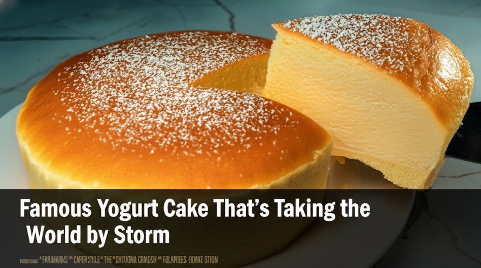 Famous Yogurt Cake That’s Taking the World by Storm