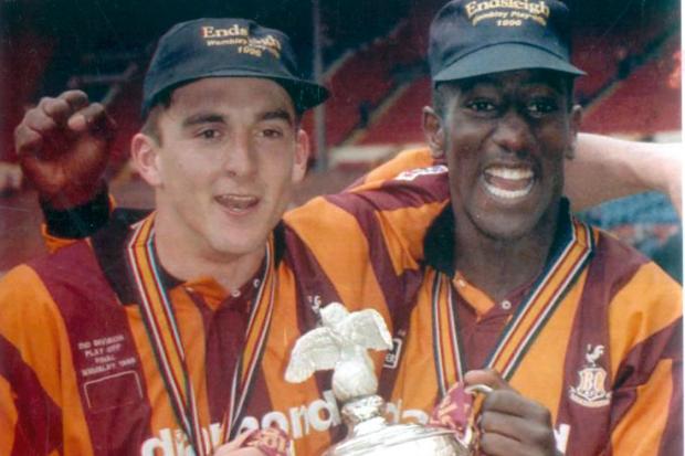 Promotion heroes come home as Bantams confirm 1995/96 squad reunion night