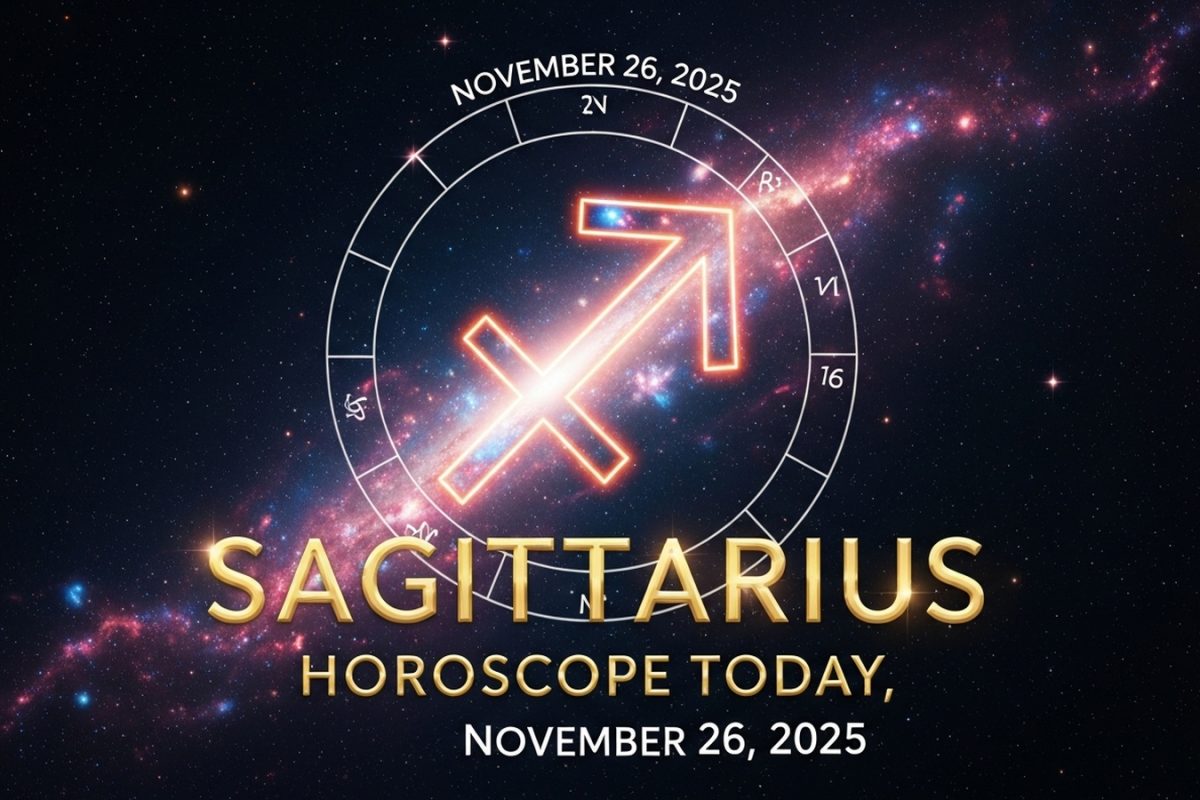 Sagittarius Horoscope Today, November 26, 2025