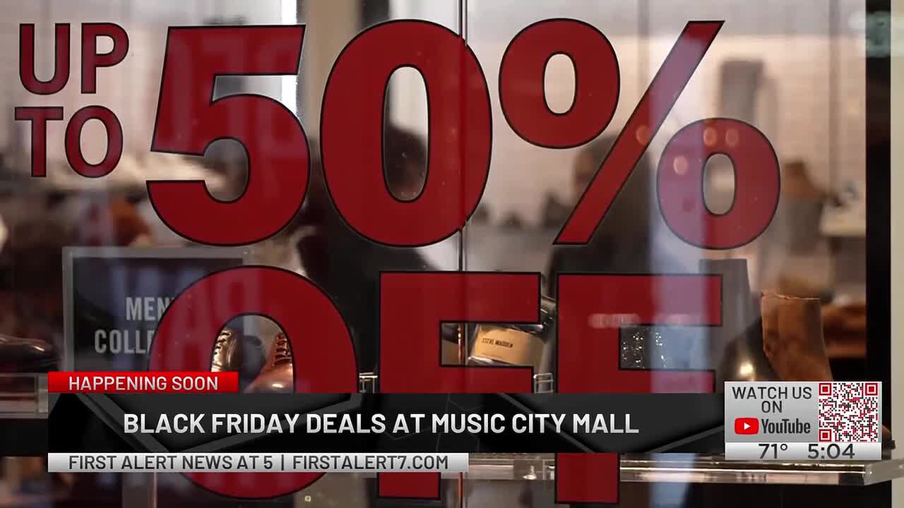Black Friday deals at Music City Mall