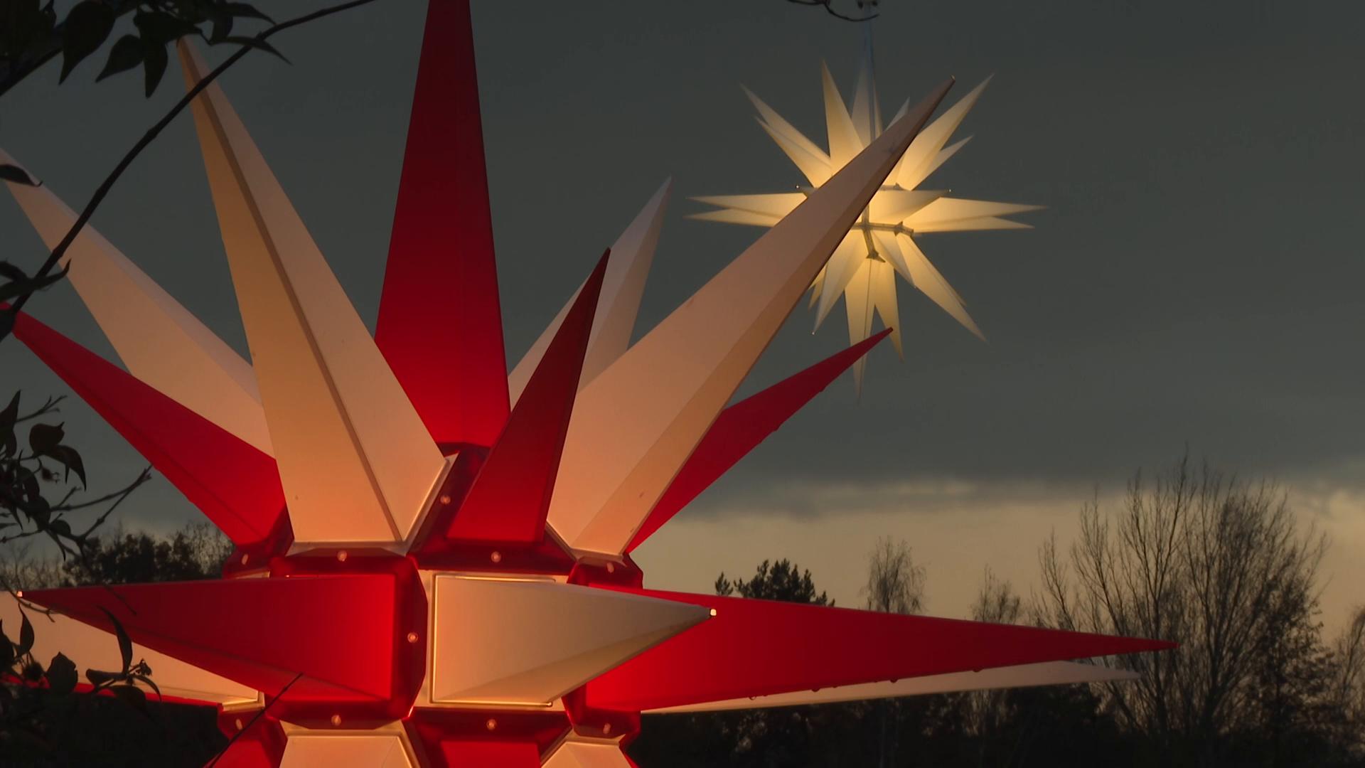 Moravian stars light up Germany's Christmas season as symbol of light ...