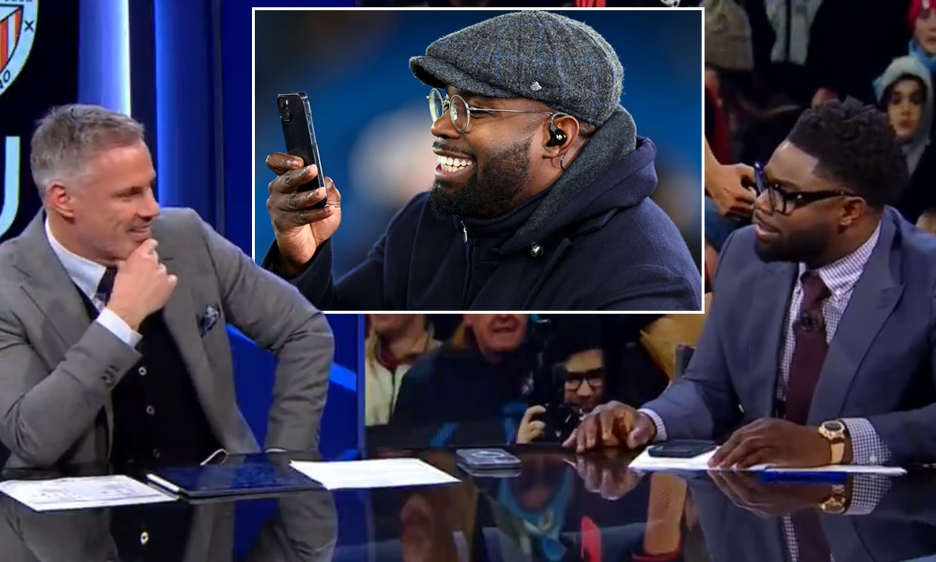 Micah Richards reveals why he left CBS group chat as he is grilled by ...