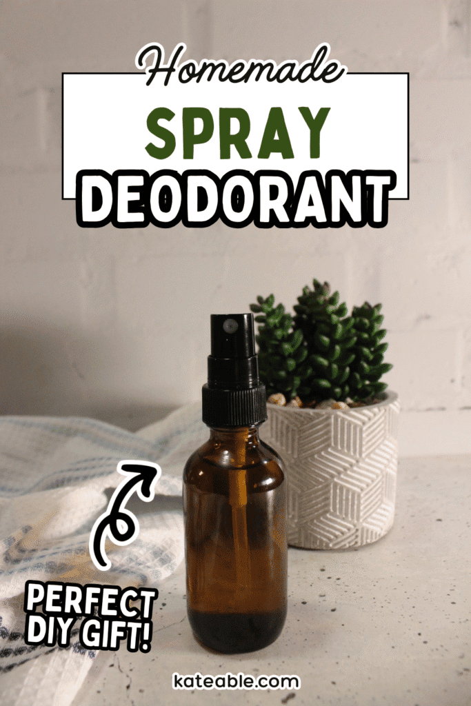 DIY Deodorant Spray