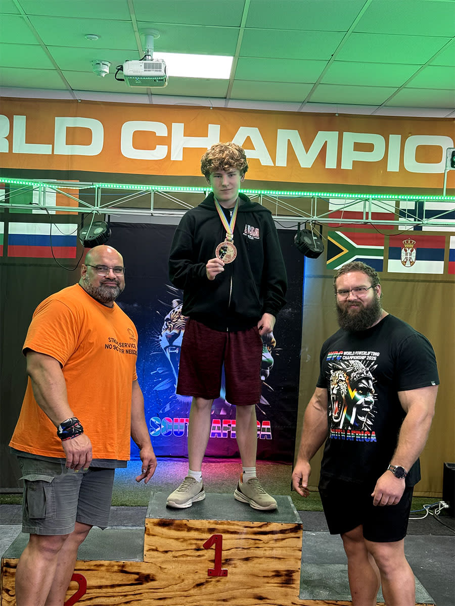 Local teen competes for USA Powerlifting Team at the world championship ...