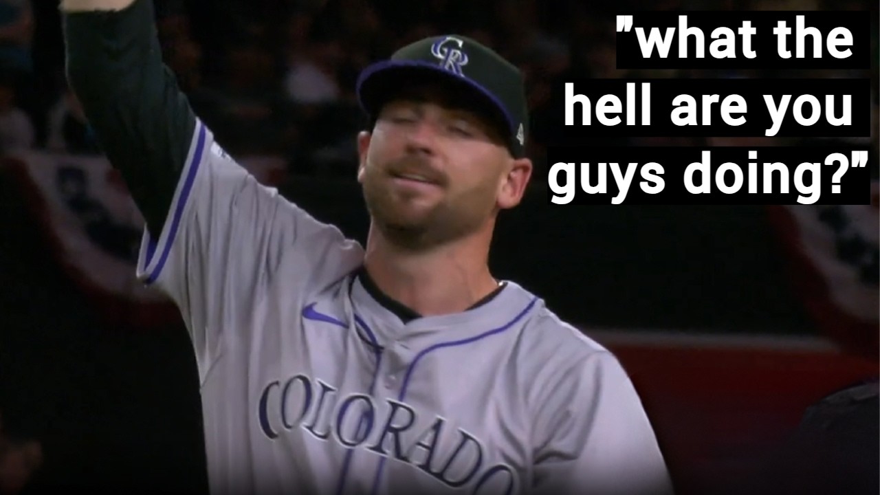 The Rockies just gave up a bases-clearing sac fly