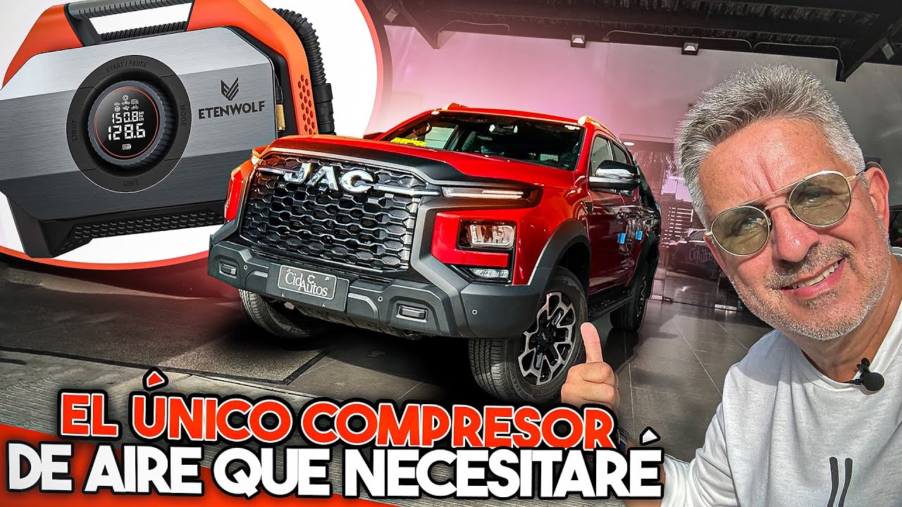 ¿Inflador de neumáticos mágico? Lo pongo a prueba Etenwolf VORTEX S6
