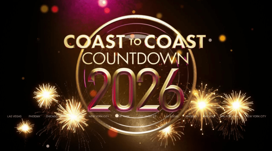 Live now: #Coast2CoastNYE countdown 2026