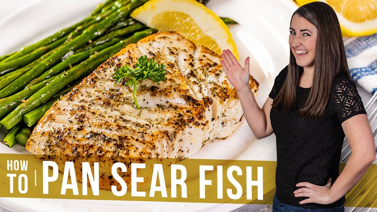 How to pan sear fish