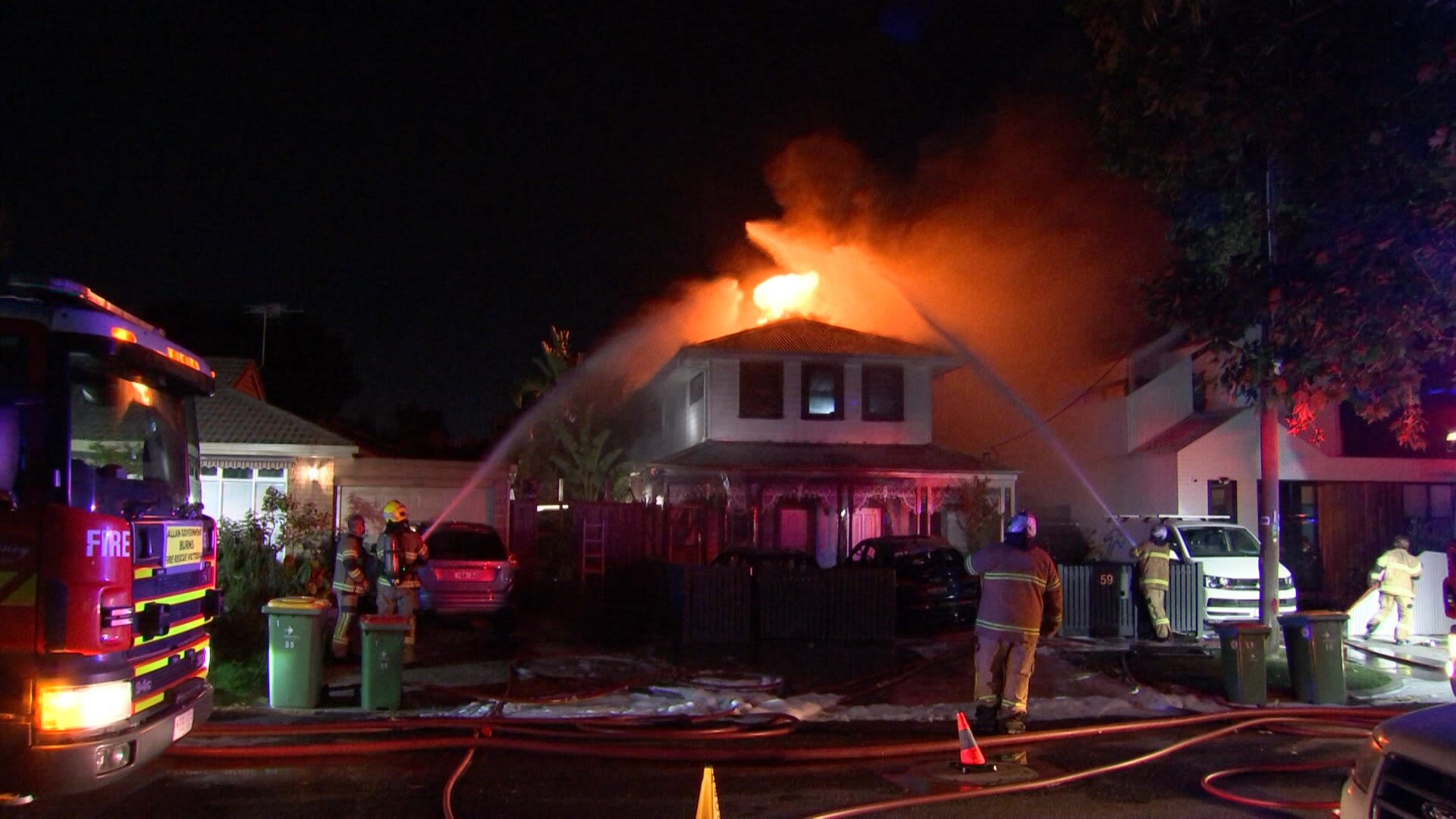 Family forced to flee Yarraville house after suspicious fire takes hold