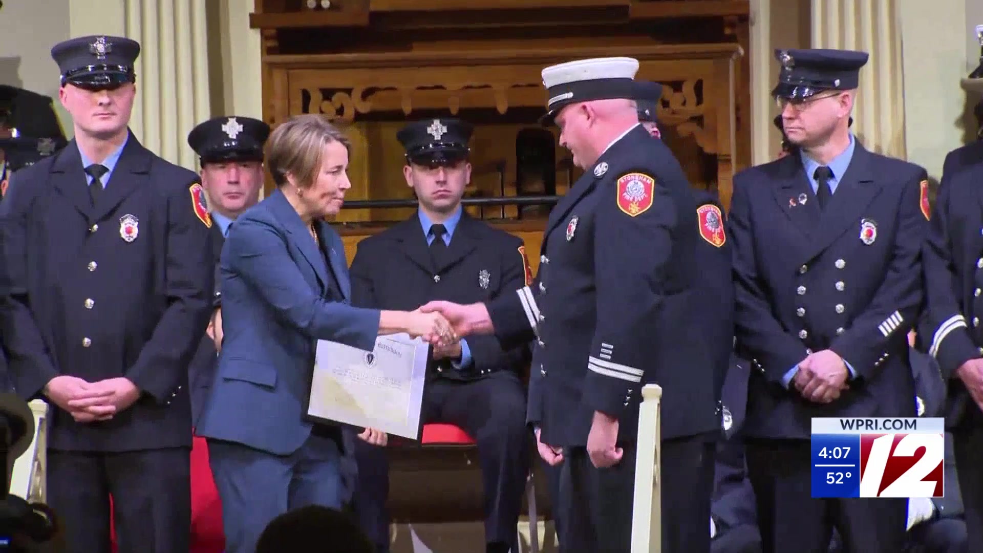 Firefighters honored at annual awards in Worcester