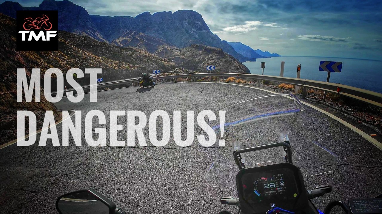 Suzuki V-Strom 800 DE v RE on Spain's most dangerous road!