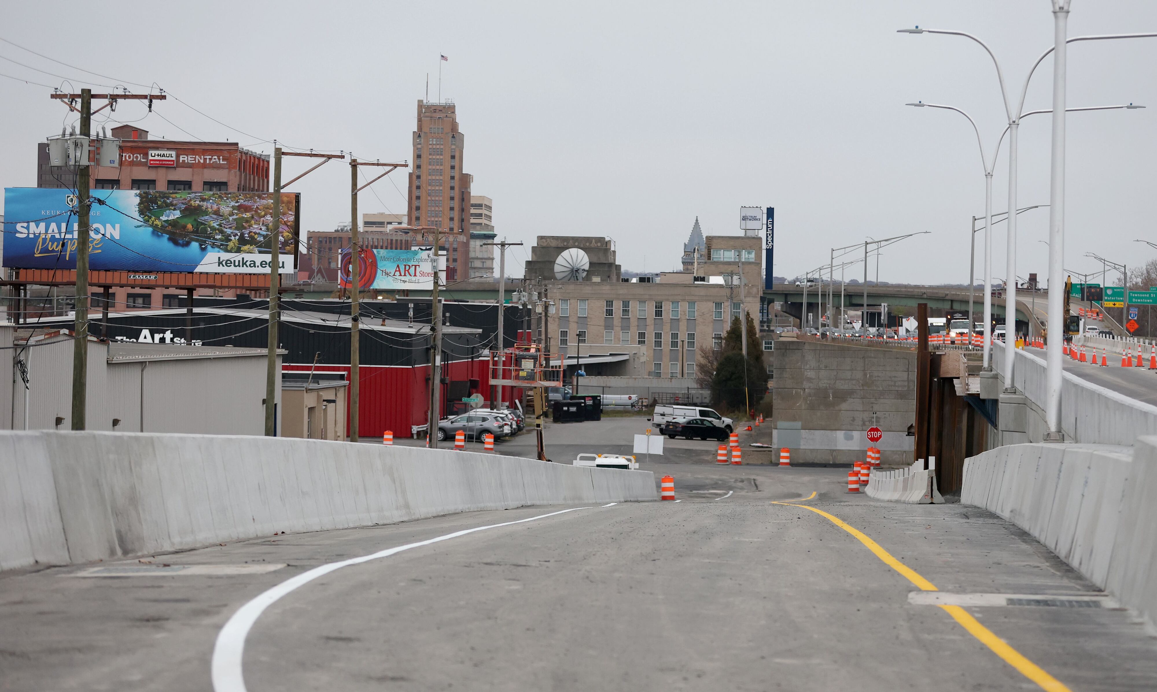 New I-690 ramp near downtown Syracuse is open