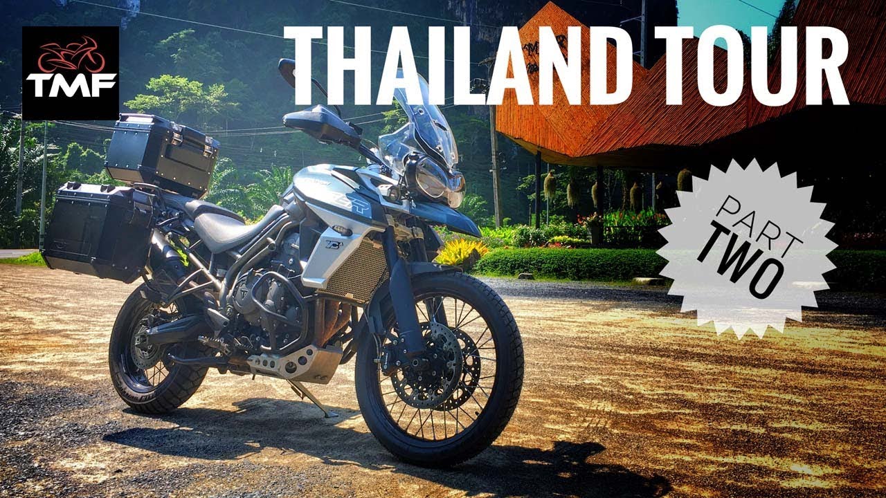 Thailand motorcycle tour - Episode 2 - Canoodling via the beach
