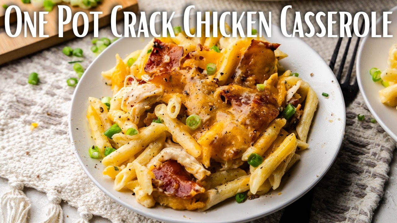 One pot crack chicken pasta