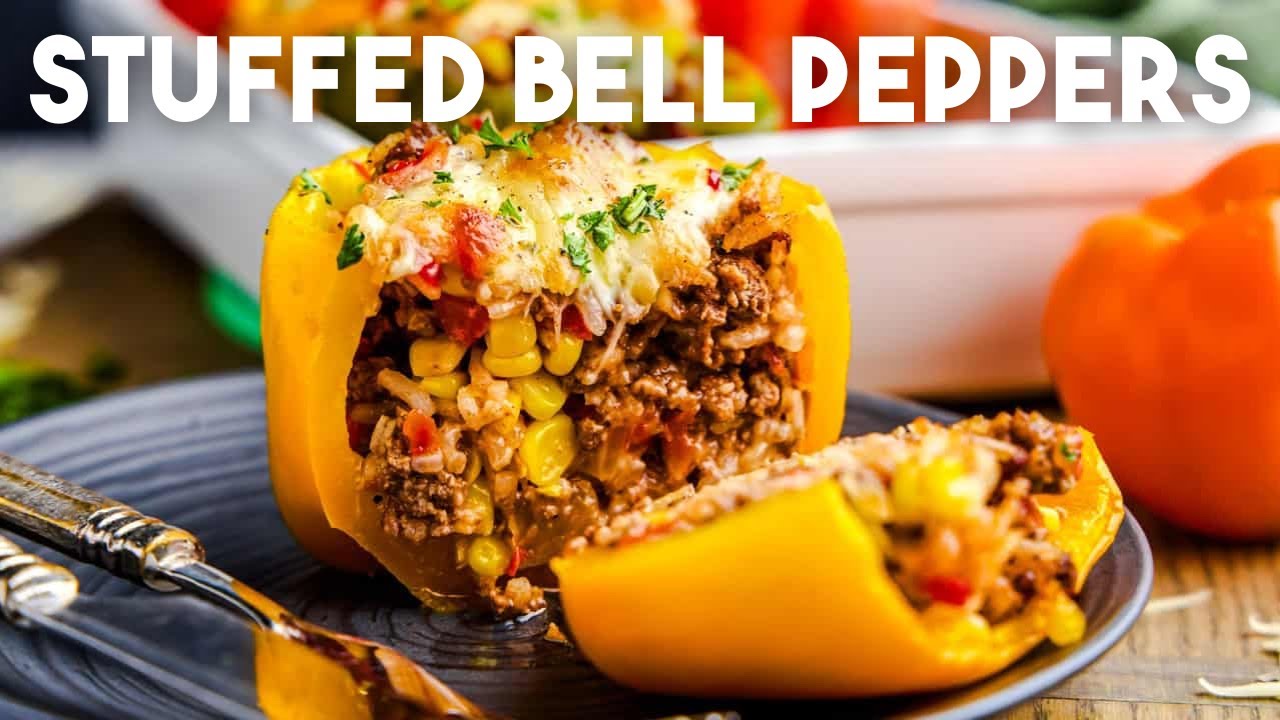 Easy stuffed bell peppers