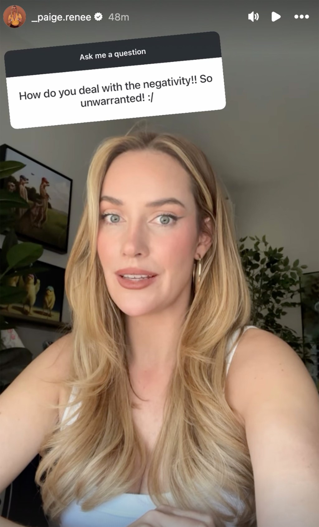 Paige Spiranac got ‘tens of thousands of death threats’ after Internet ...