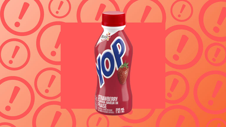 Yoplait Recalls YOP Drinkable Yogurt Due to Plastic Contamination Risk