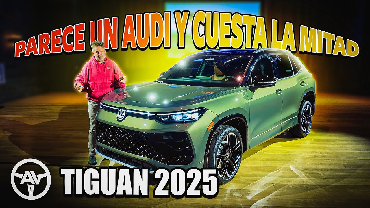 Volkswagen Tiguan 2025 • ¿Toyota RAV4? ¿Mazda CX-5? Les pisa los ...