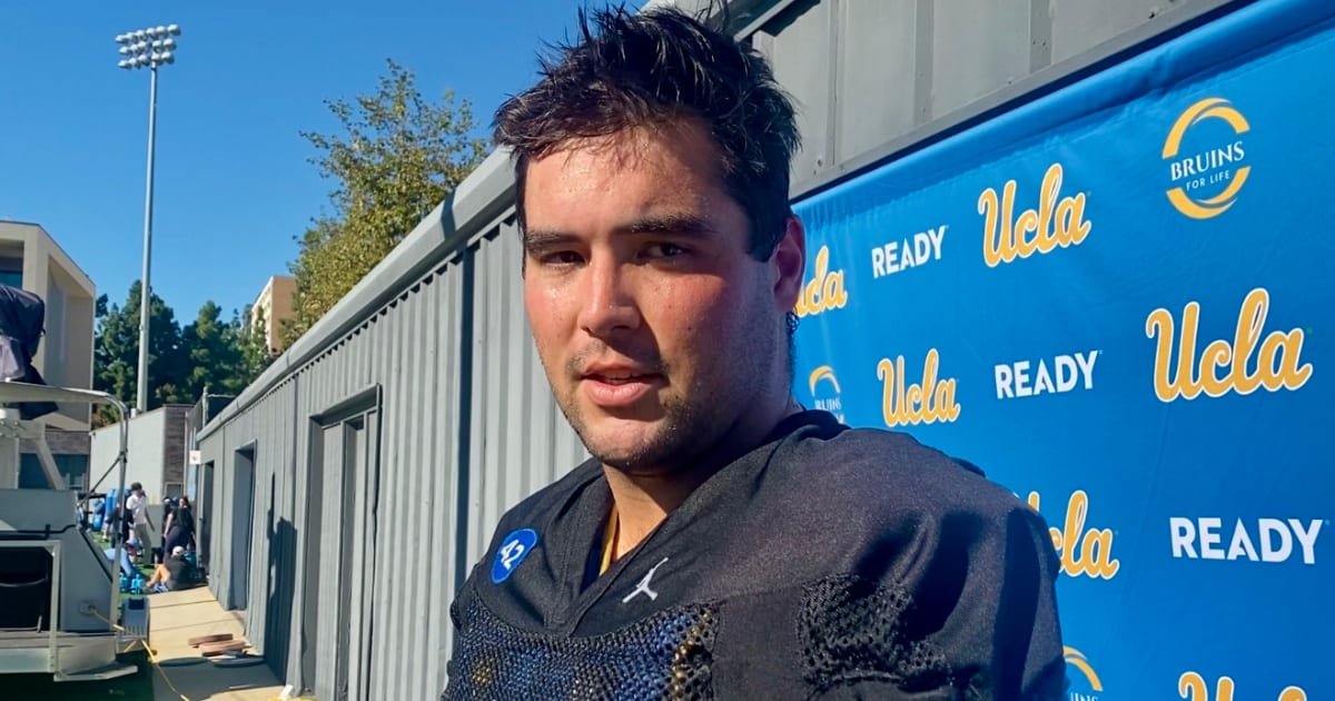 WATCH: UCLA OL Sam Yoon stresses importance of USC rivalry game