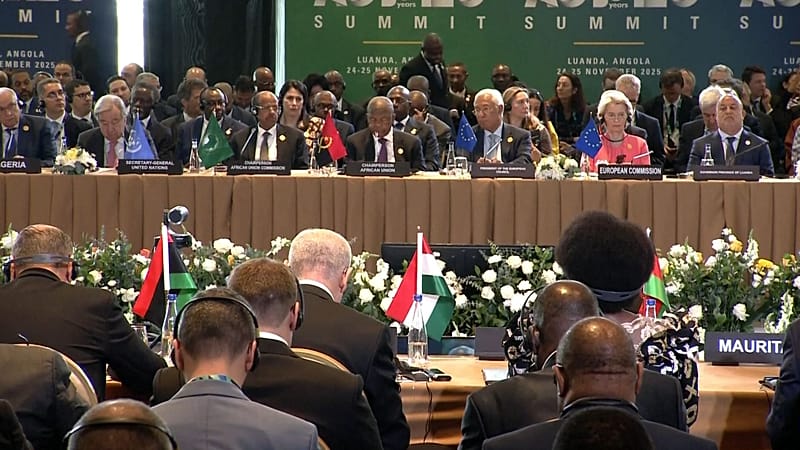 Angola fin du 7e sommet Union européenne/Union africaine