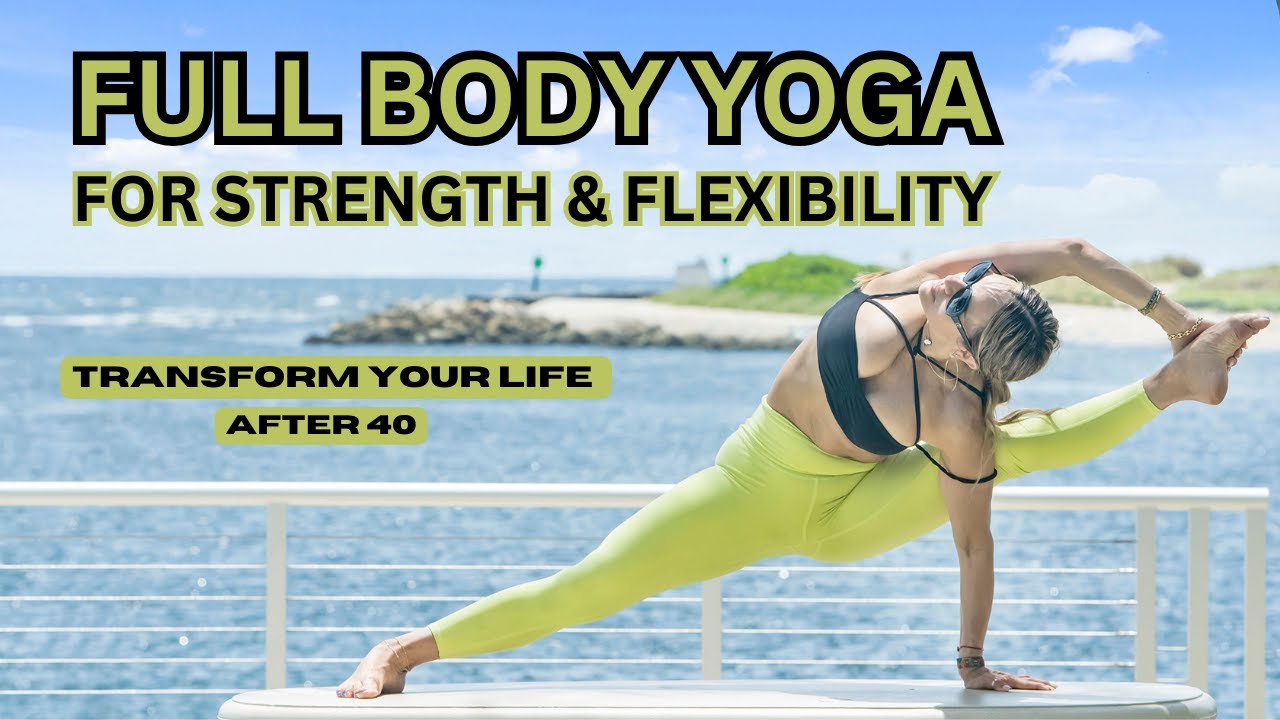 All-levels vinyasa yoga flow: Flexibility, strength & balance practice