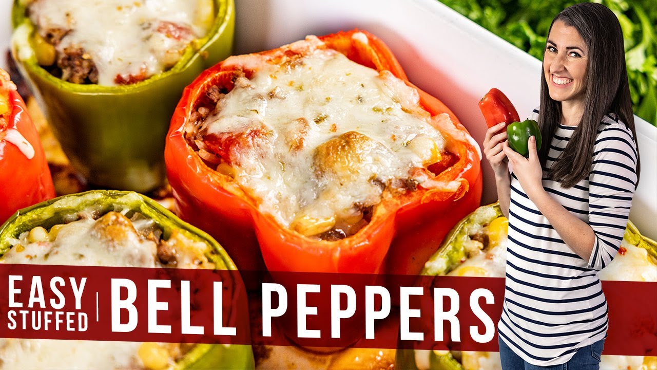 Easy stuffed bell peppers