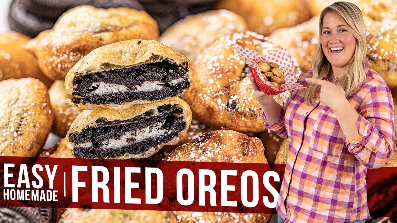 Easy homemade fried Oreos