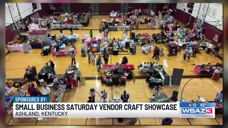 Small Business Saturday vendor craft showcase