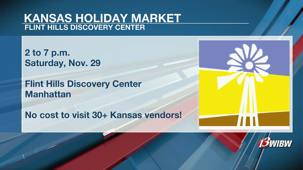 Kansas Holiday Market brings local flair to Flint Hills Discovery Center