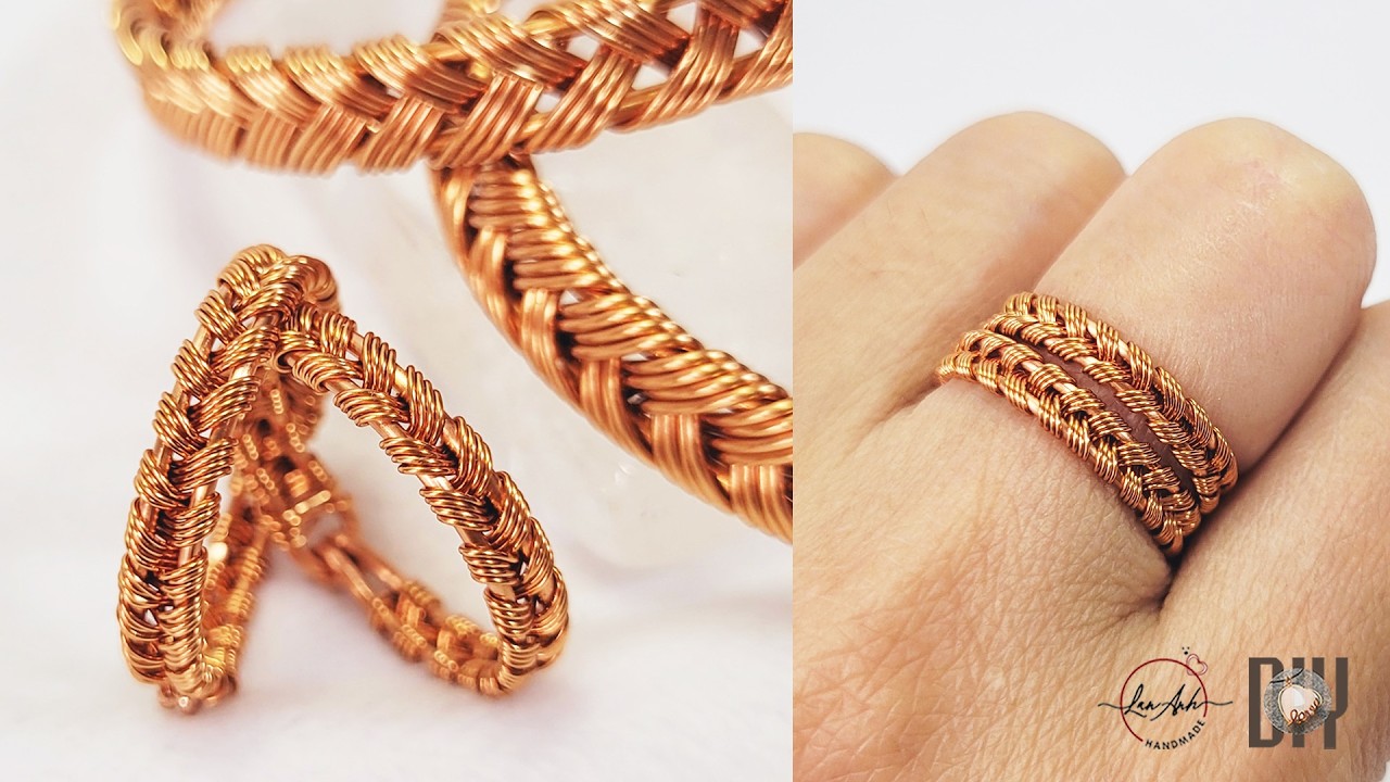 How to make a simple couple ring | UnisexStyle ring that can be used ...