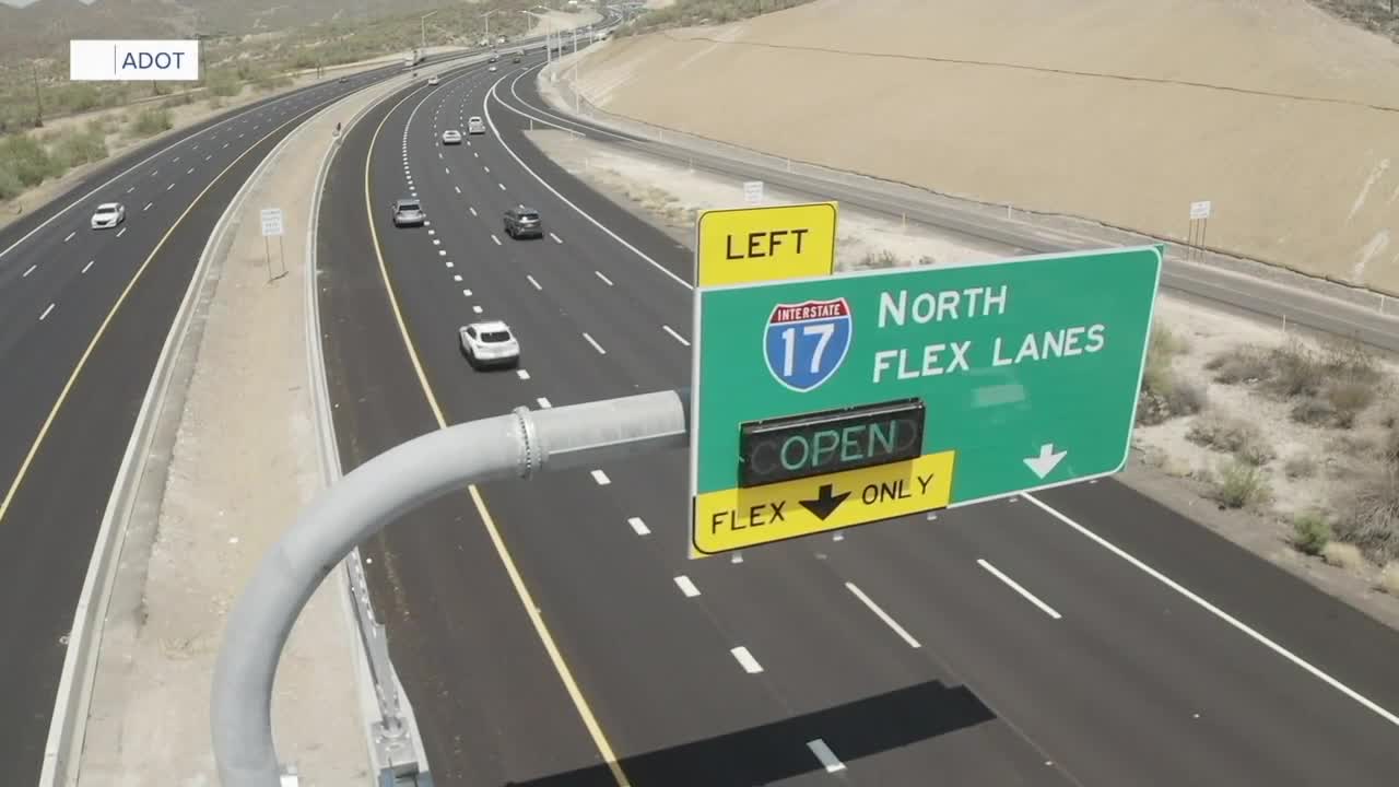 Arizona's new reversible highway lanes designed to ease holiday traffic ...