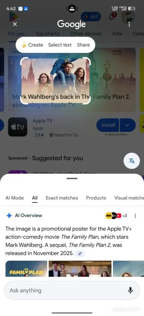 Circle to Search Gets AI Mode To Have Deeper Conversations