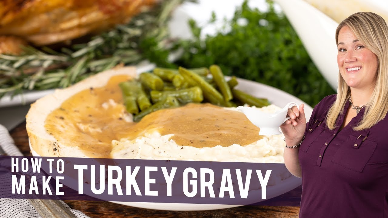 How to make easy turkey gravy