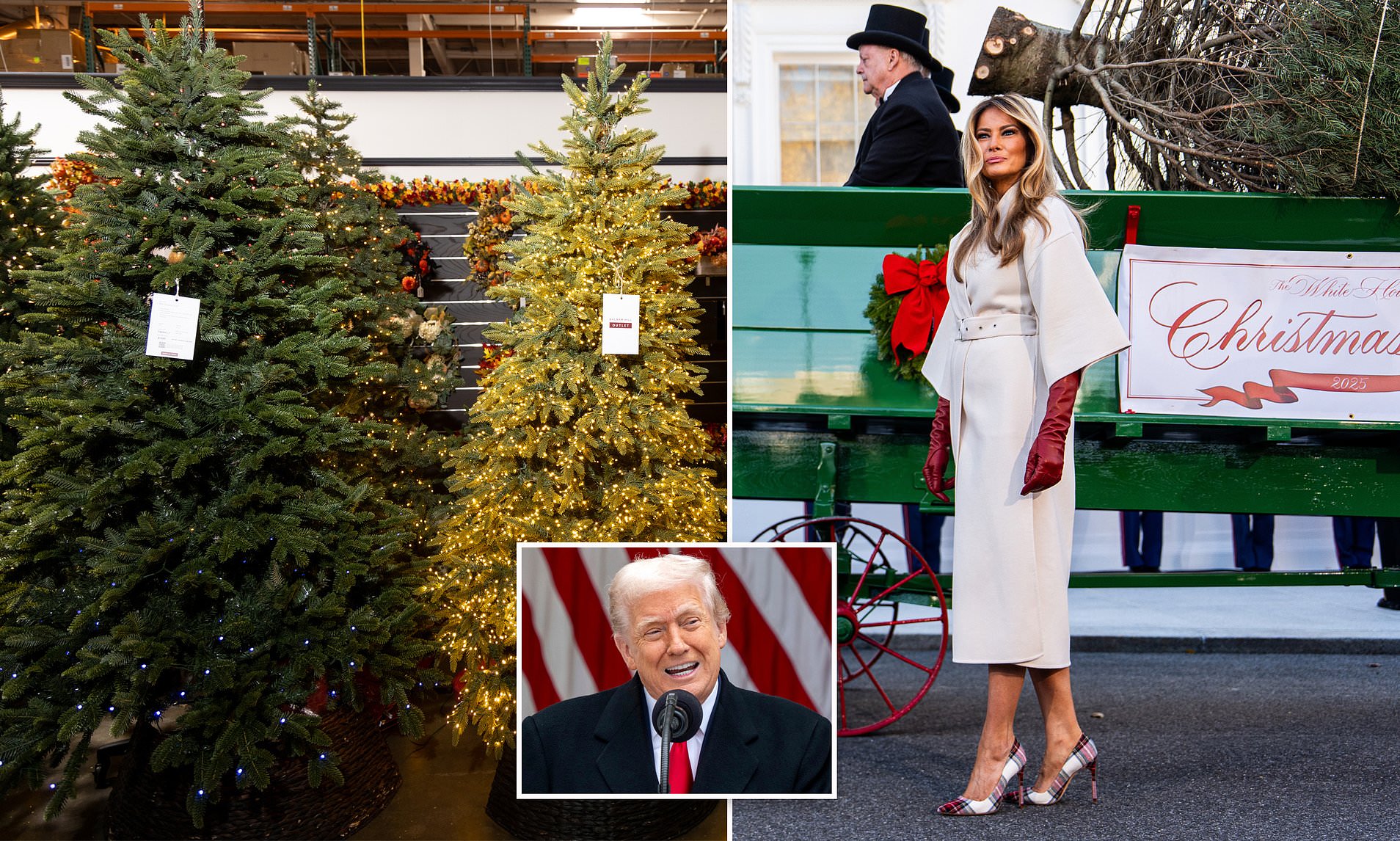 Trump blamed for soaring prices on artificial trees as CEO begs White ...